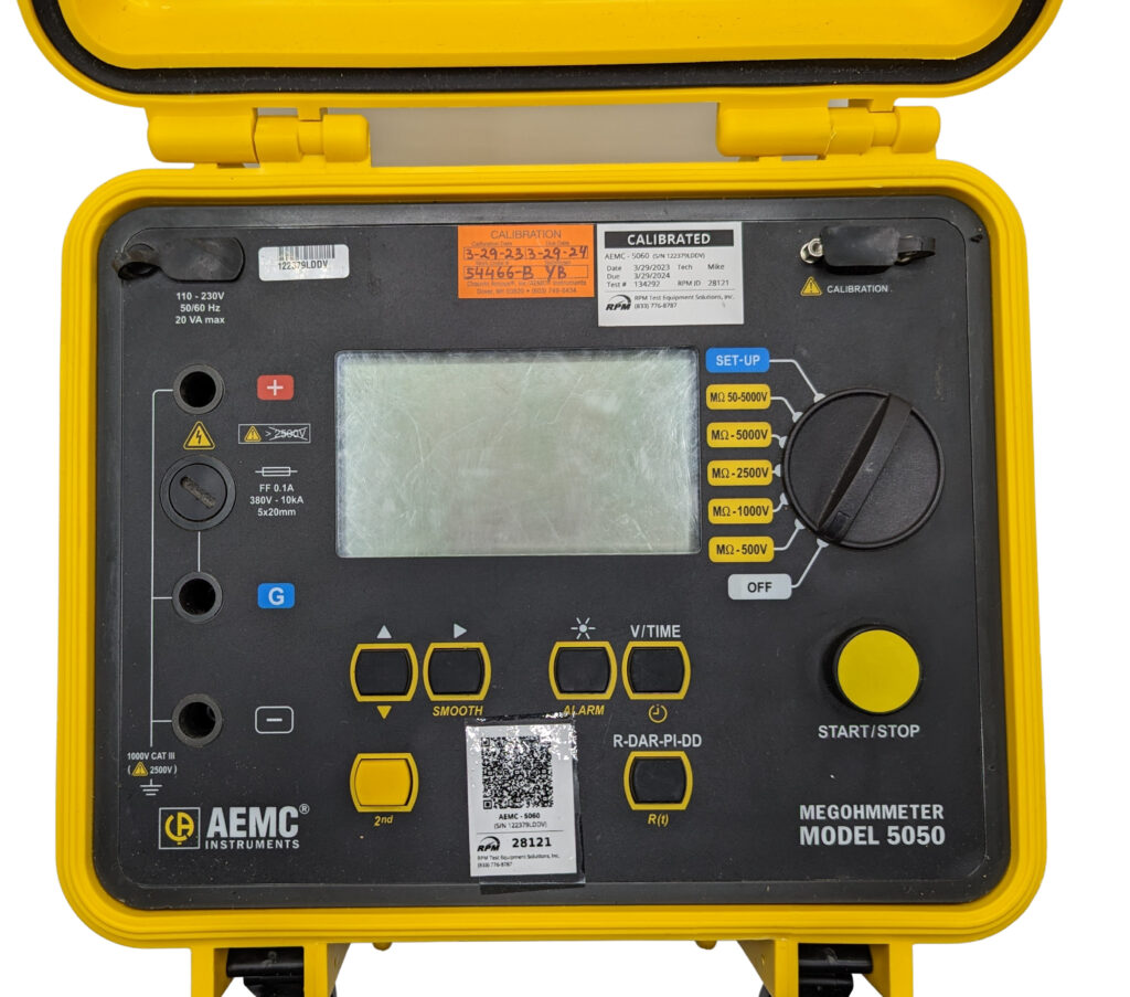 AEMC Instruments Model 5050 - RPM Test Equipment Solutions Inc.