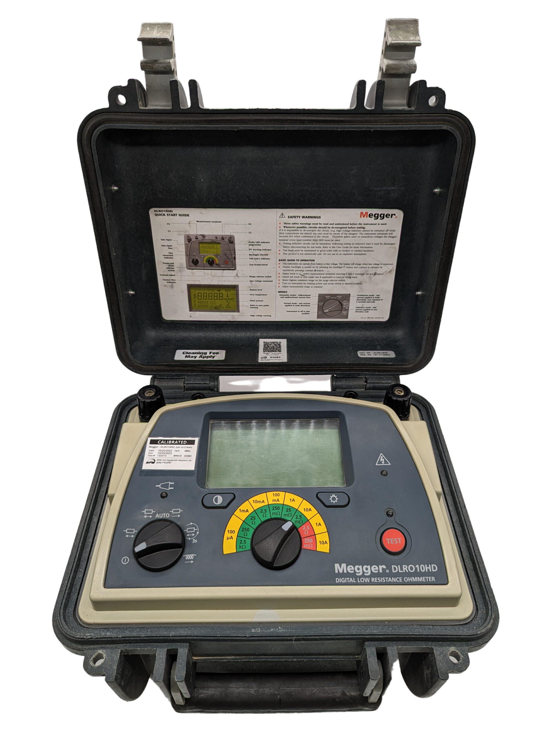 Megger DLRO10HD - RPM Test Equipment Solutions Inc.