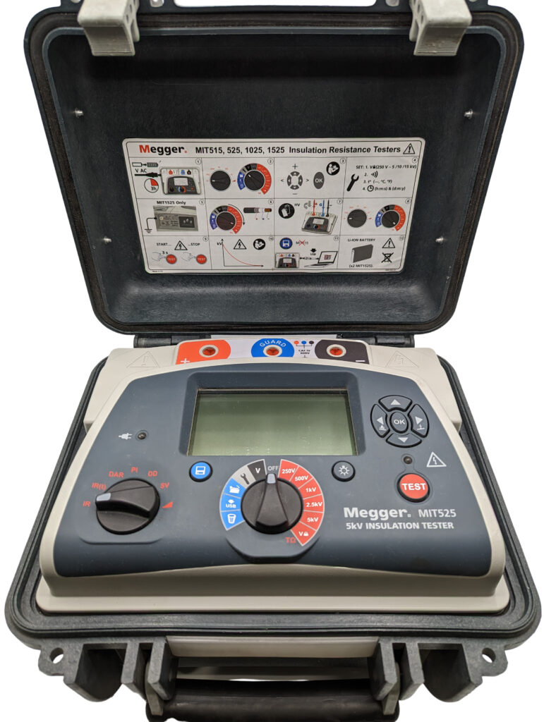 Megger MIT525 - RPM Test Equipment Solutions Inc.