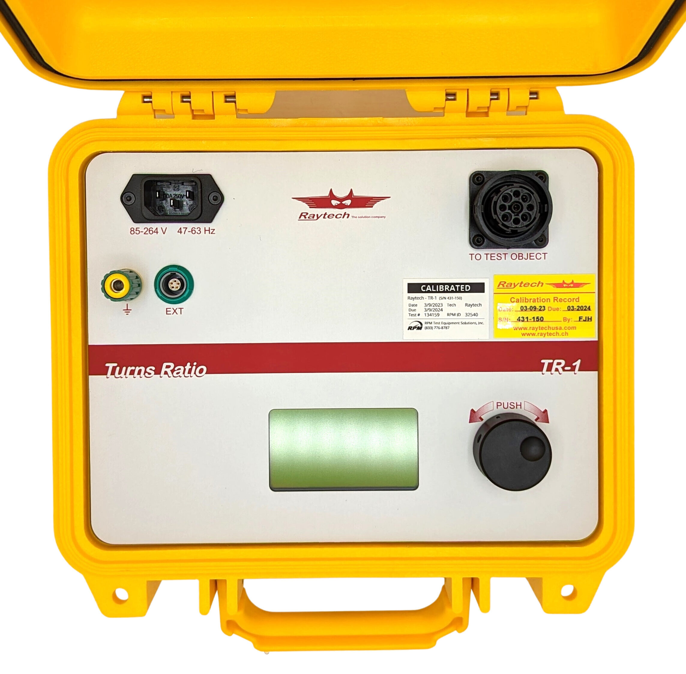 Raytech TR-1 - RPM Test Equipment Solutions Inc.