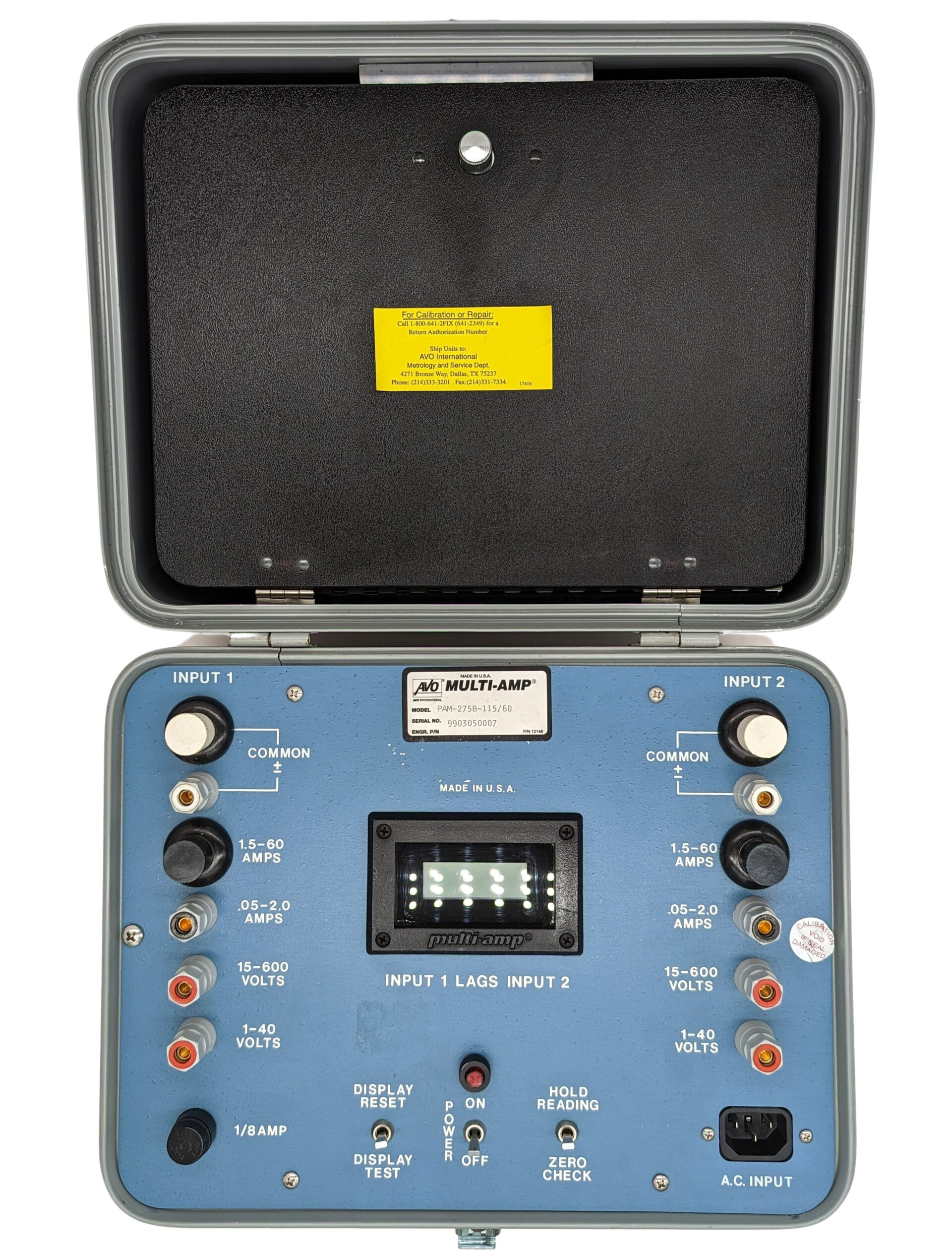 AVO International PAM-275B - RPM Test Equipment Solutions Inc.