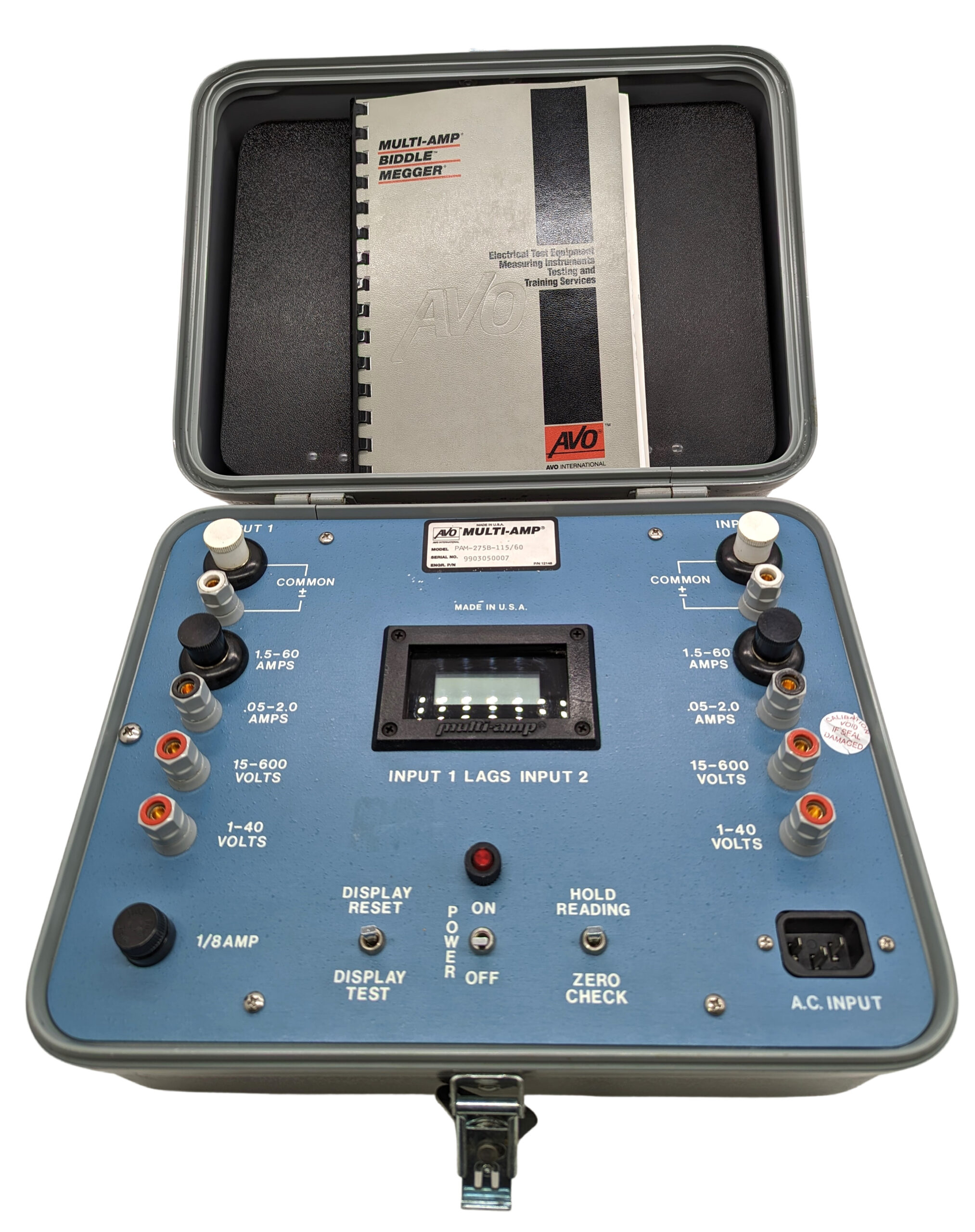 AVO International PAM-275B - RPM Test Equipment Solutions Inc.