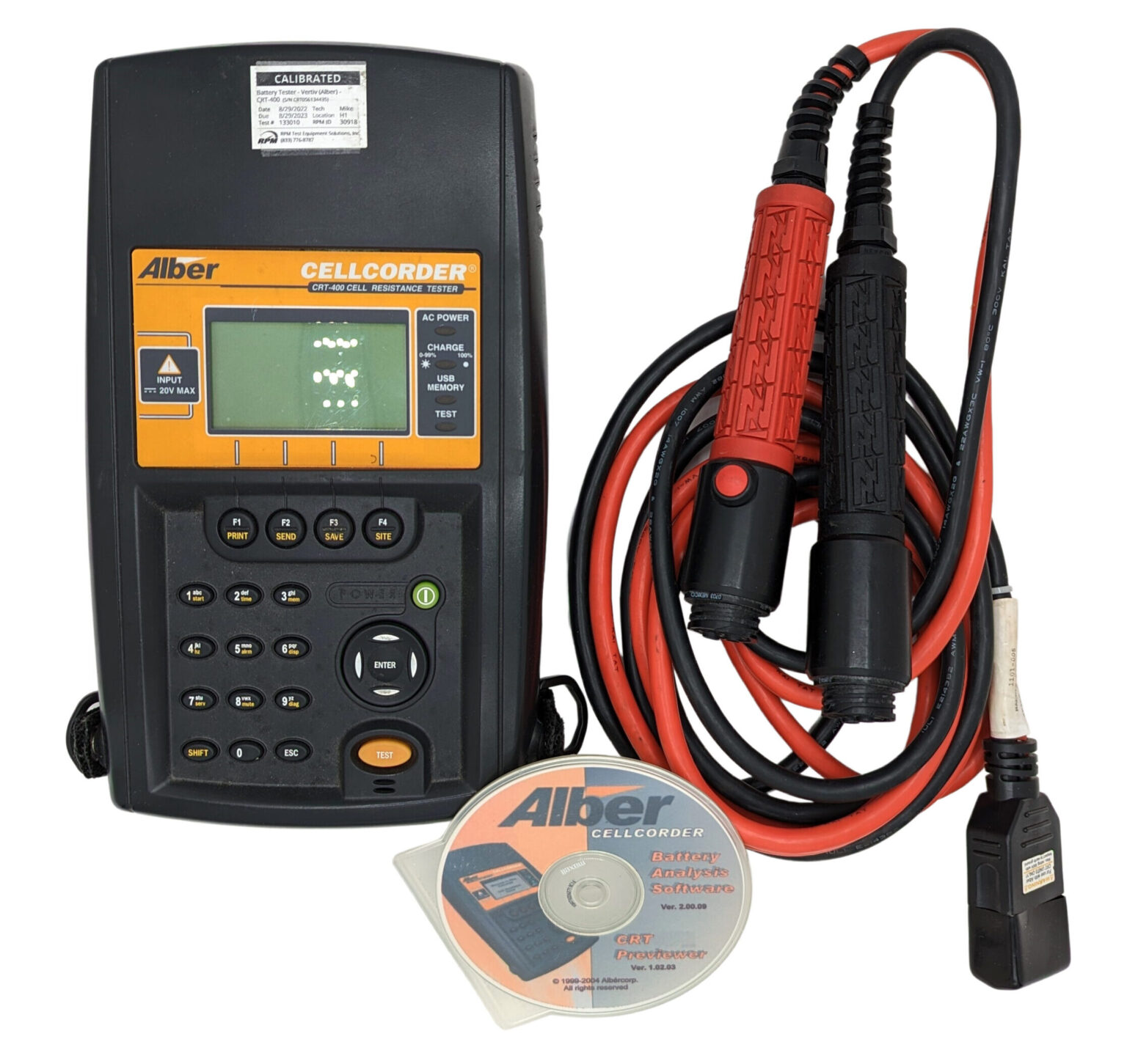 Alber CRT-400 (Vertiv) - RPM Test Equipment Solutions Inc.