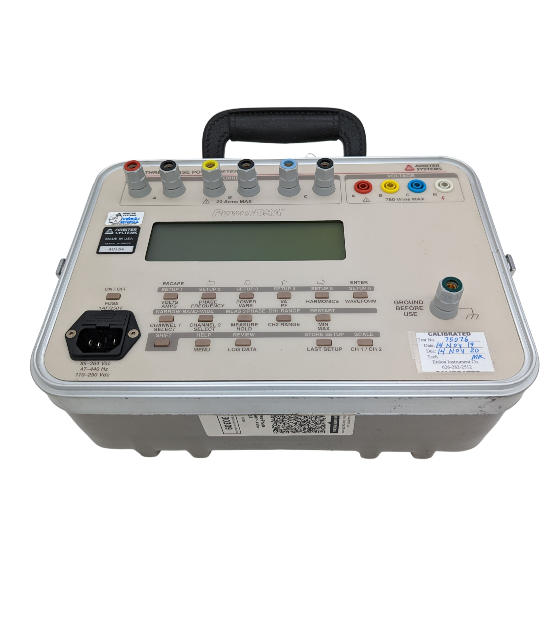 Arbiter Systems 929A - RPM Test Equipment Solutions Inc.