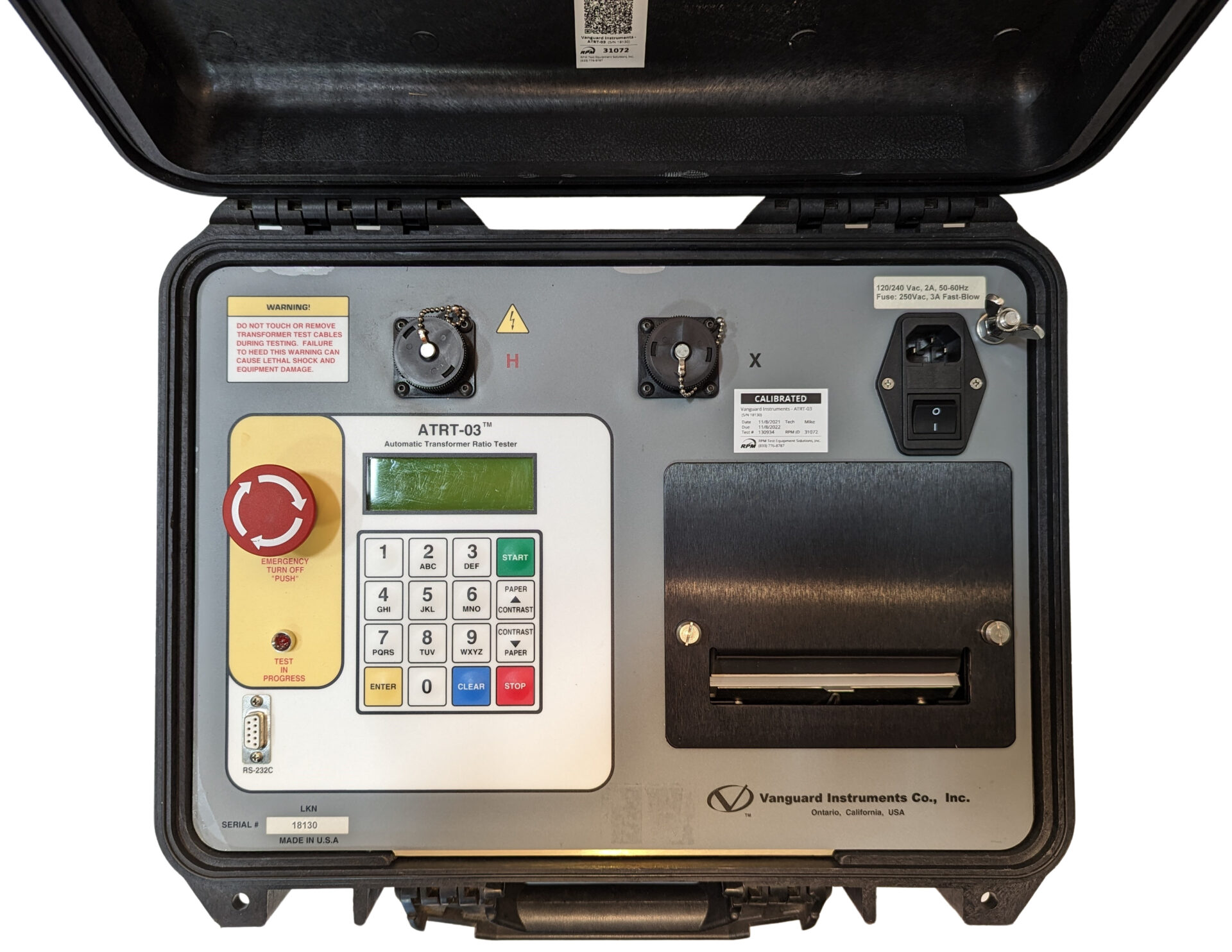 Vanguard Instruments ATRT-03 - RPM Test Equipment Solutions Inc.