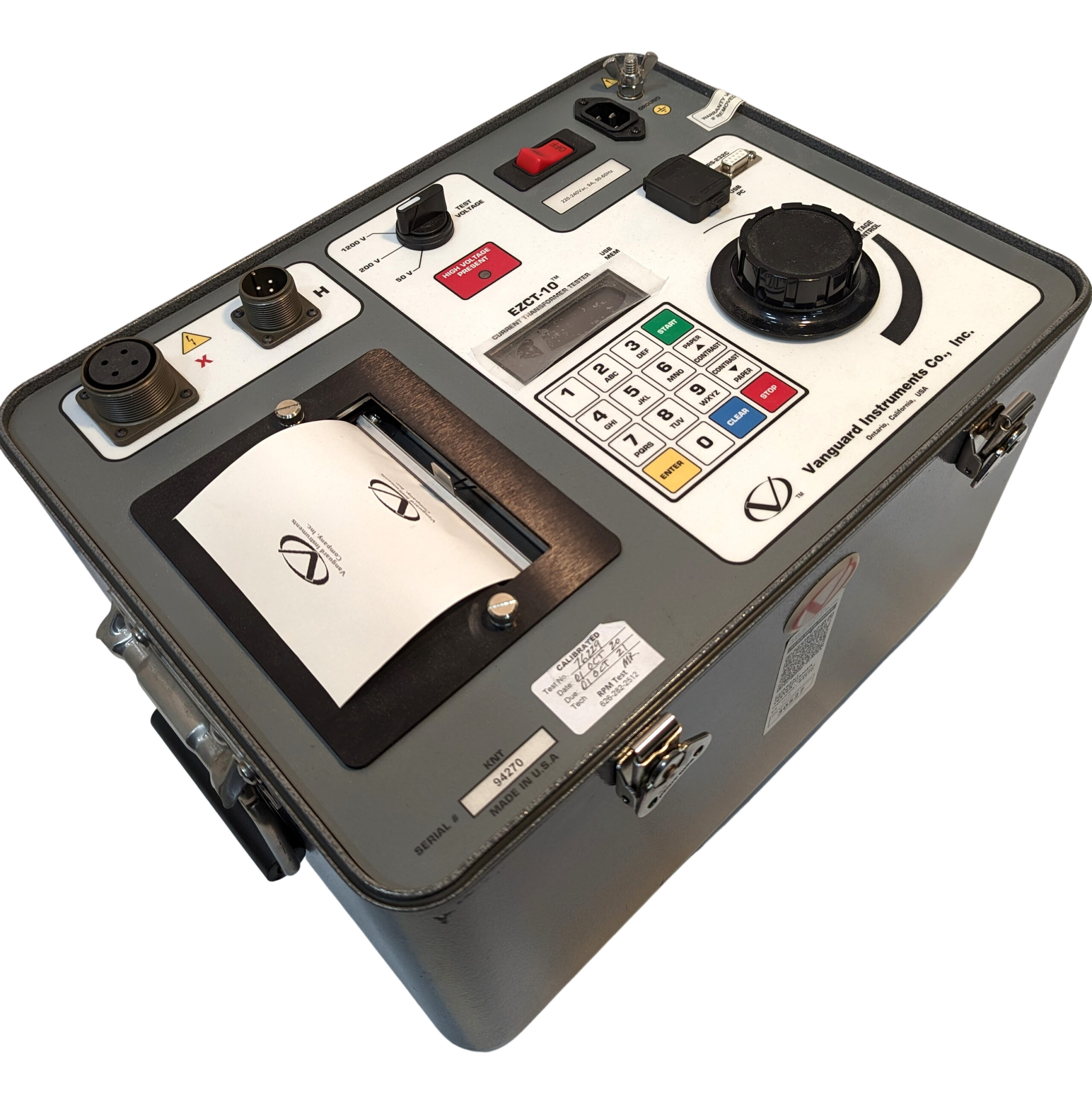 Vanguard Instruments EZCT-10 - RPM Test Equipment Solutions Inc.