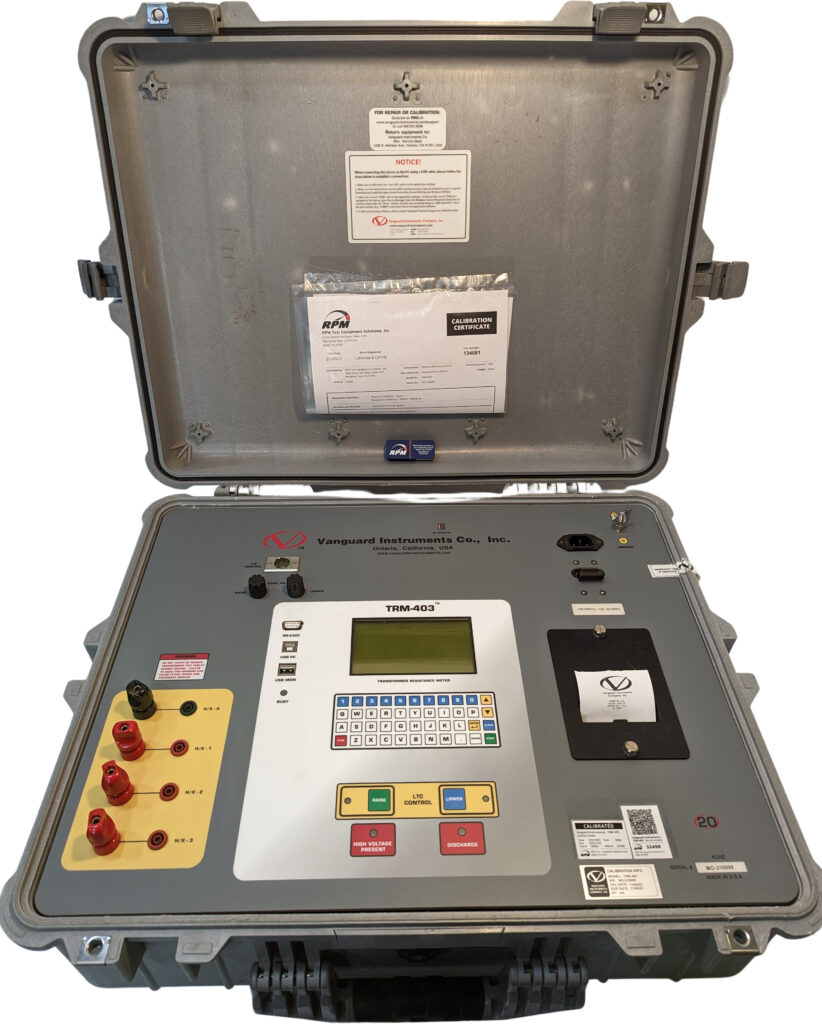 Vanguard Instruments TRM-403 - RPM Test Equipment Solutions Inc.