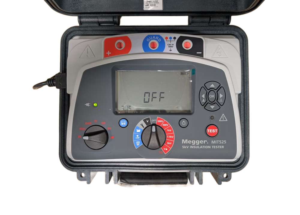 Megger MIT525 - RPM Test Equipment Solutions Inc.