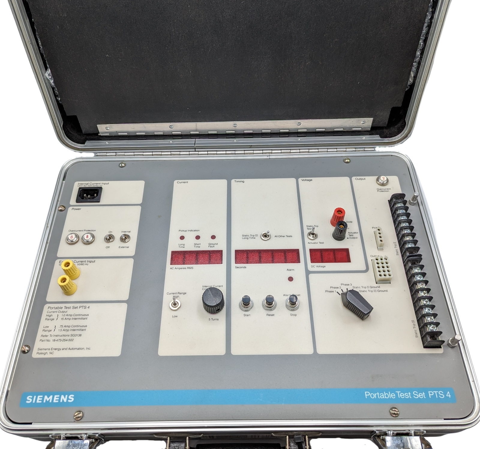 Siemens PTS-4 - RPM Test Equipment Solutions Inc.