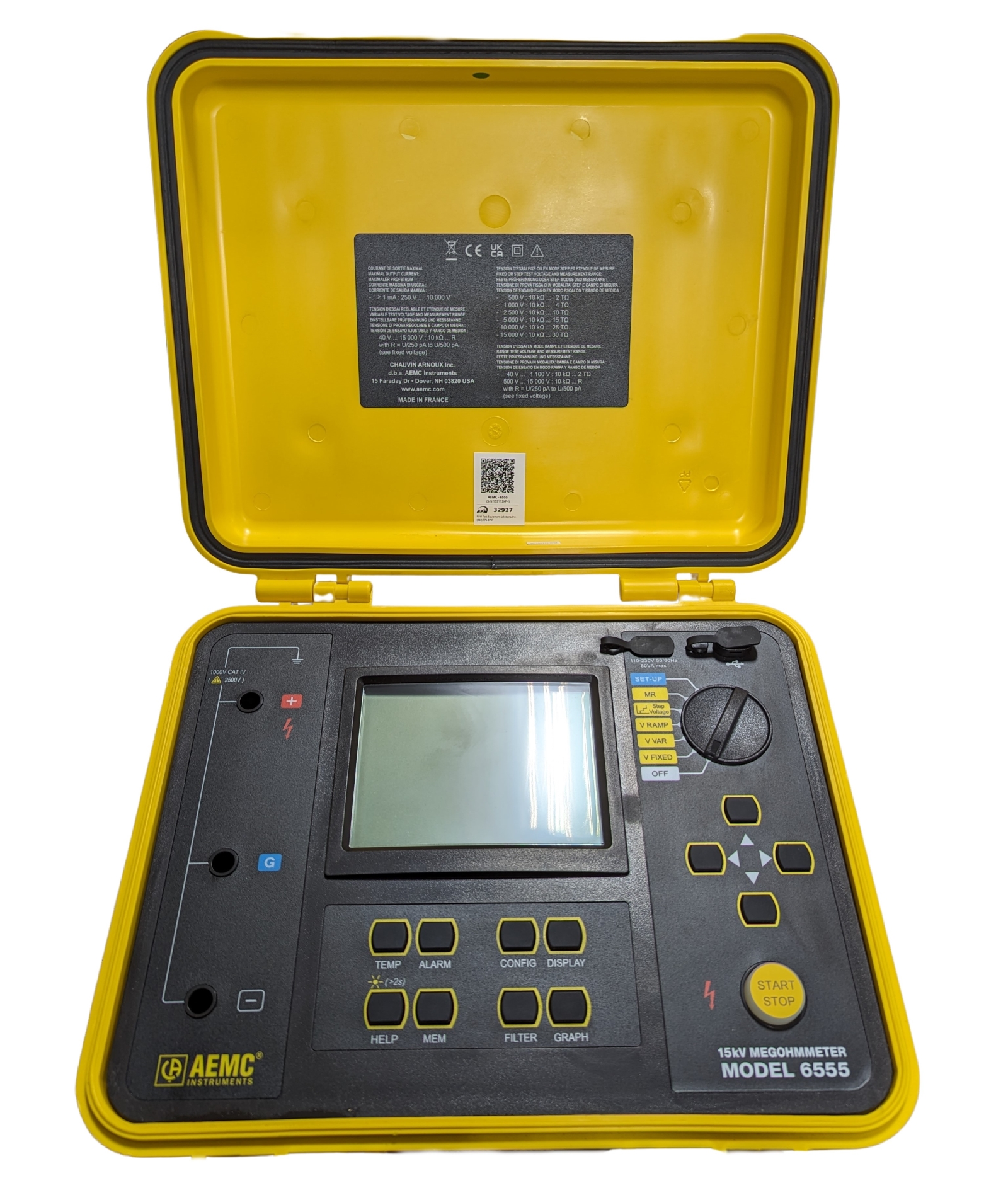 AEMC Instruments Model 6555 - RPM Test Equipment Solutions Inc.