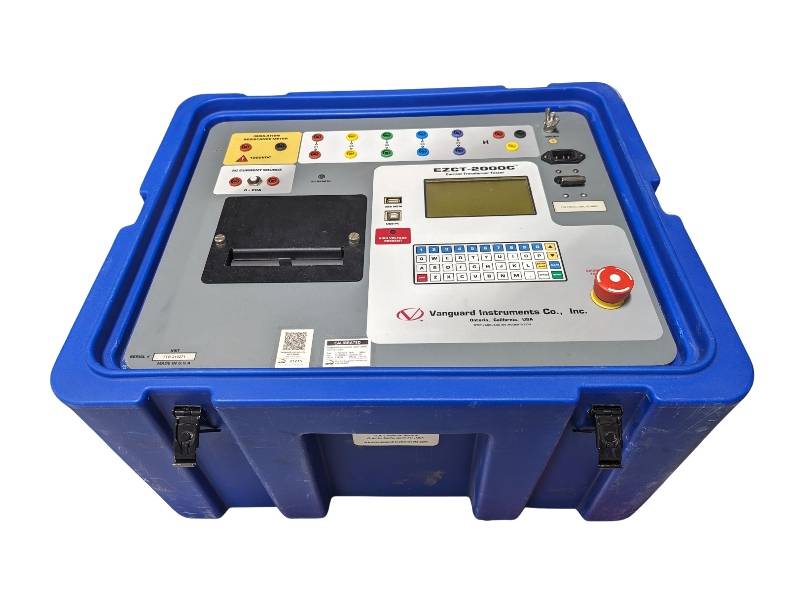 Vanguard Instruments EZCT 2000C - RPM Test Equipment Solutions Inc.