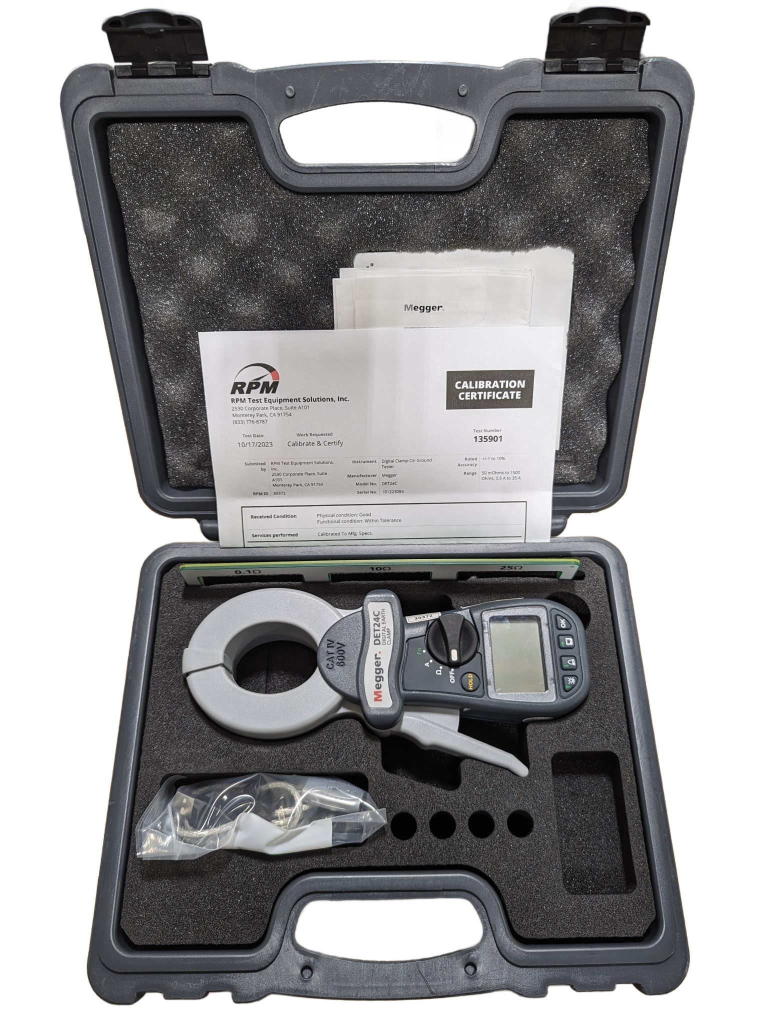 Megger DET24C - RPM Test Equipment Solutions Inc.