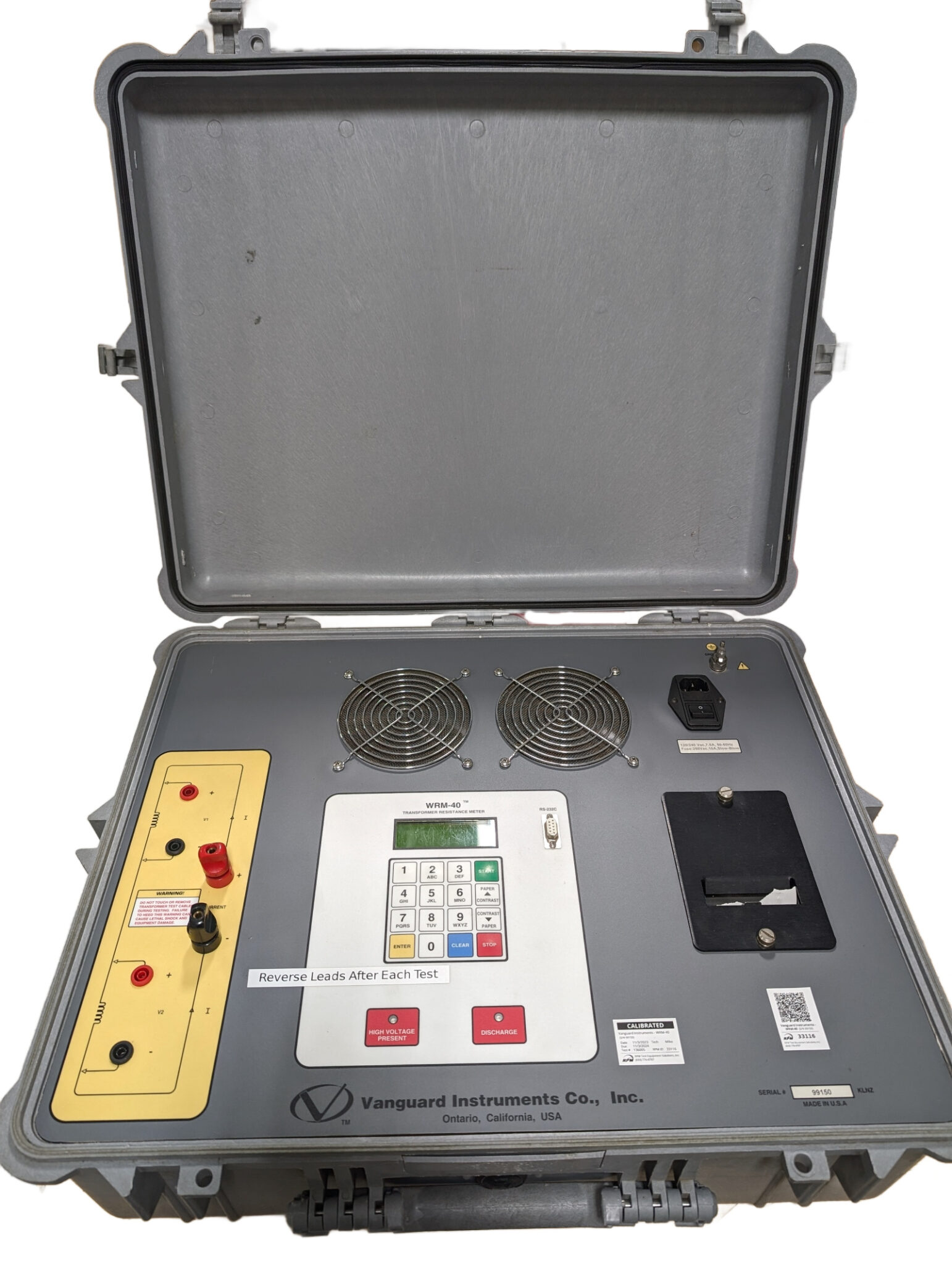 Vanguard Instruments WRM-40 - RPM Test Equipment Solutions Inc.