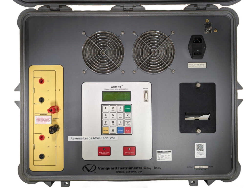 Vanguard Instruments WRM-40 - RPM Test Equipment Solutions Inc.