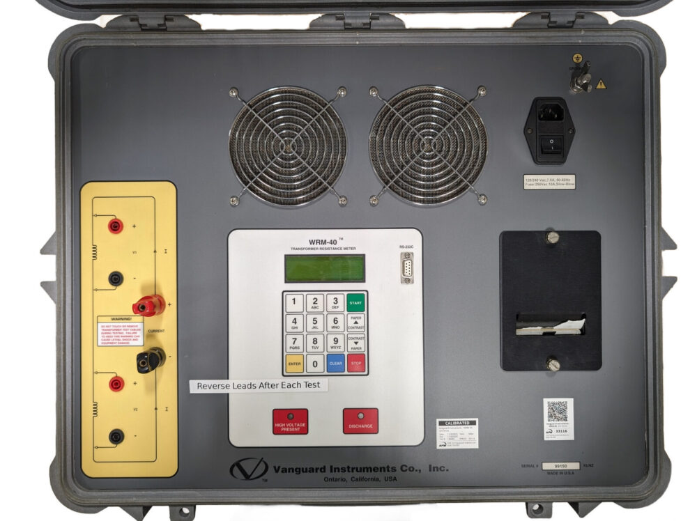 Vanguard Instruments WRM-40 - RPM Test Equipment Solutions Inc.