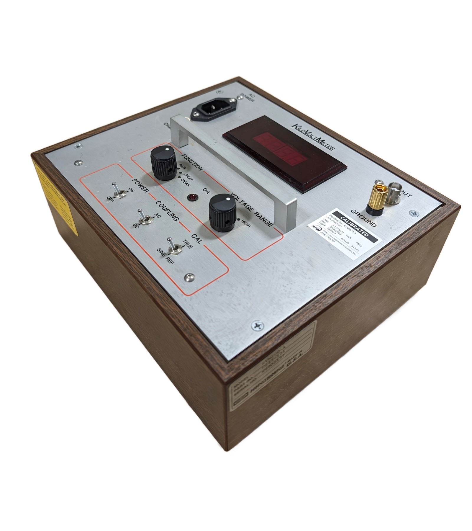 Hipotronics KVM200-A - RPM Test Equipment Solutions Inc.