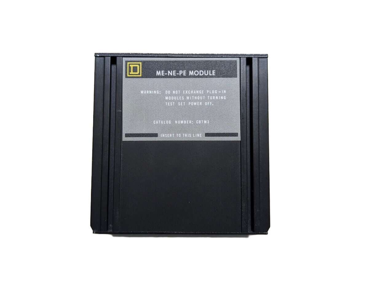 Schneider Electric Square D (CBTM3) ME-NE-PE Module - RPM Test ...